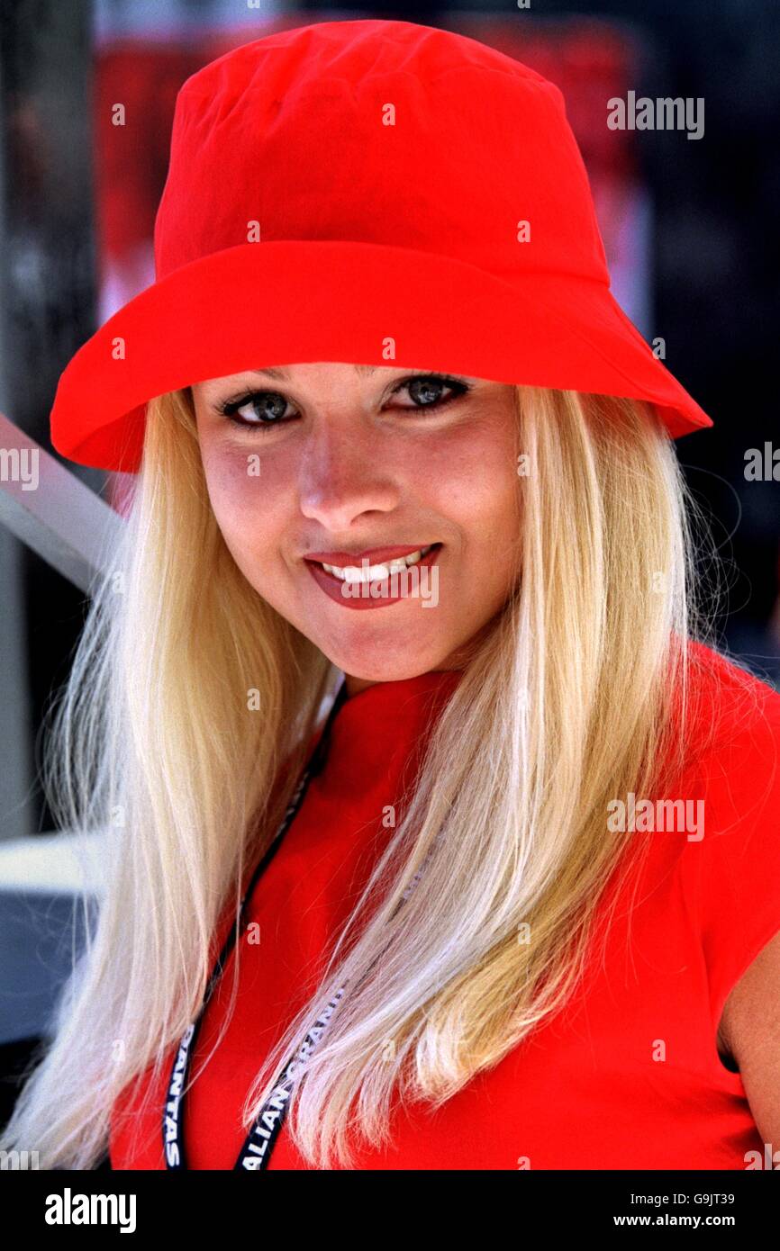 Australian gp welcome girl hi-res stock photography and images - Alamy