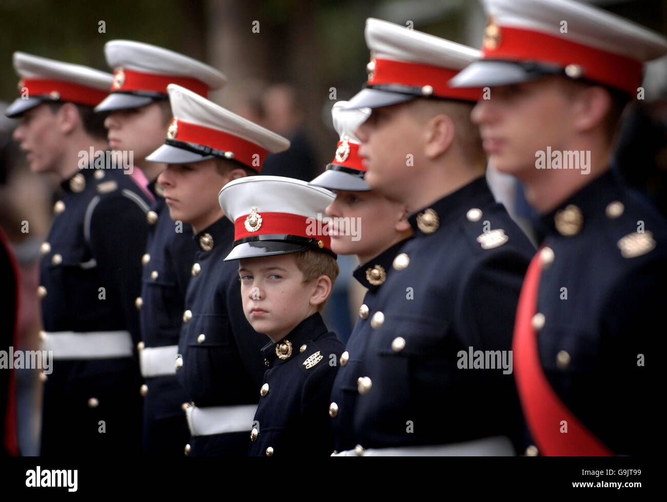Trafalgar Day commemorations Stock Photo - Alamy