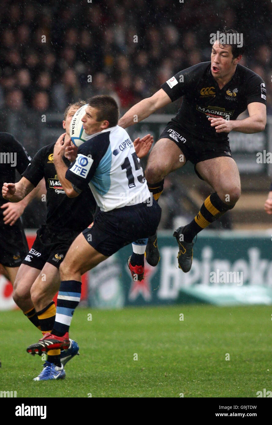 Rugby Union - Heineken Cup - Wasps v Castres - Causeway Stadium Stock ...