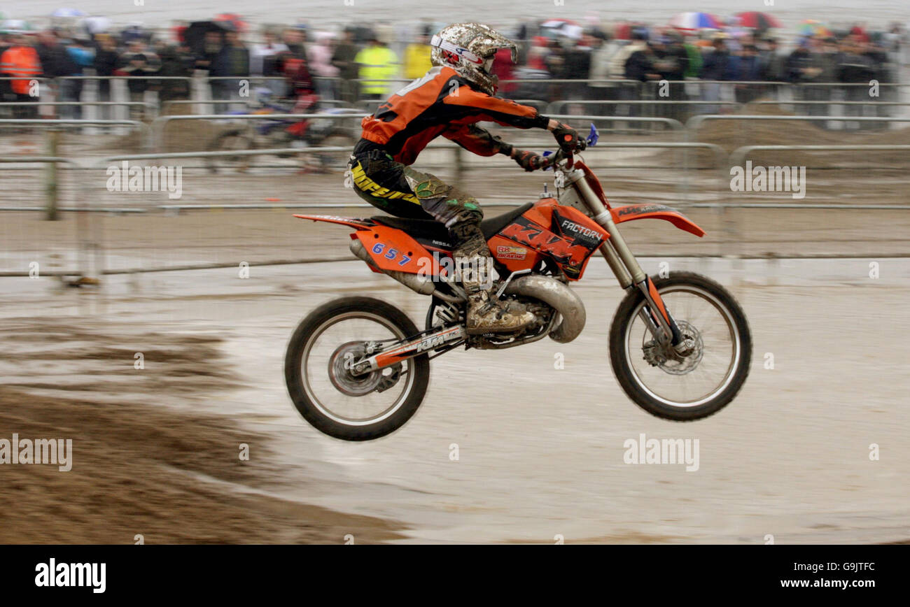 The 2006 weston beach race at weston super mare hi-res stock ...