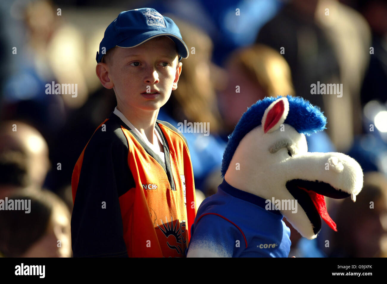 Luton town mascot hi-res stock photography and images - Alamy
