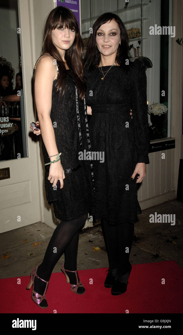 Pearl Lowe launches debut fashion collection - London Stock Photo - Alamy