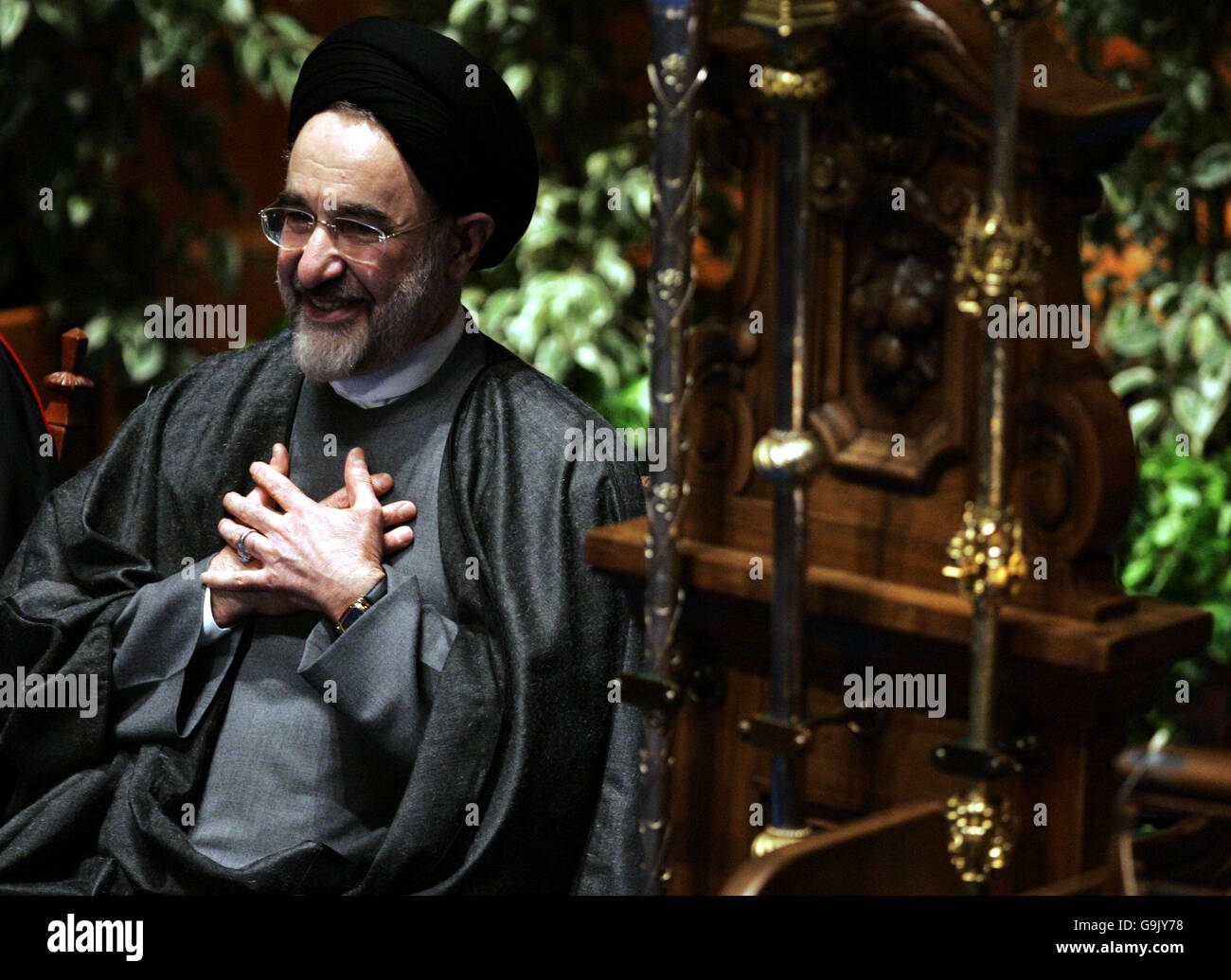 Iranian president khatami hi-res stock photography and images - Alamy