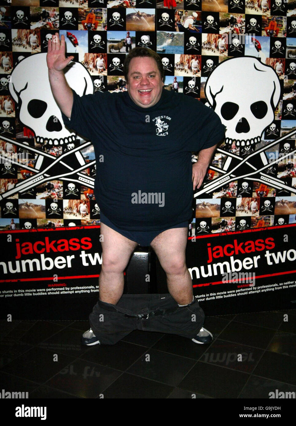 UK Premiere of Jackass: Number Two - London Stock Photo - Alamy