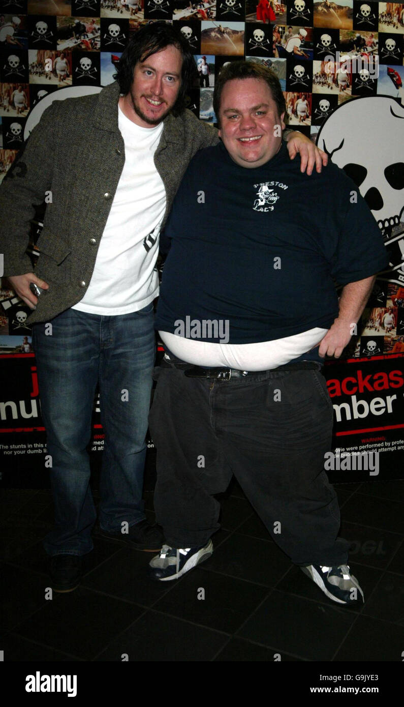 UK Premiere of Jackass: Number Two - London Stock Photo - Alamy