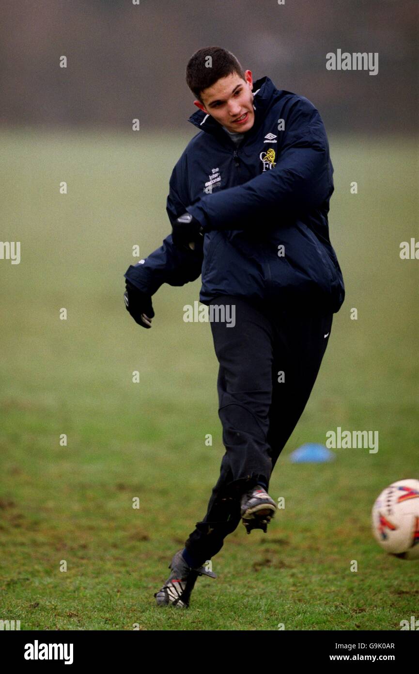 Soccer - FC Westchester (USA) at Chelsea training ground Stock Photo ...