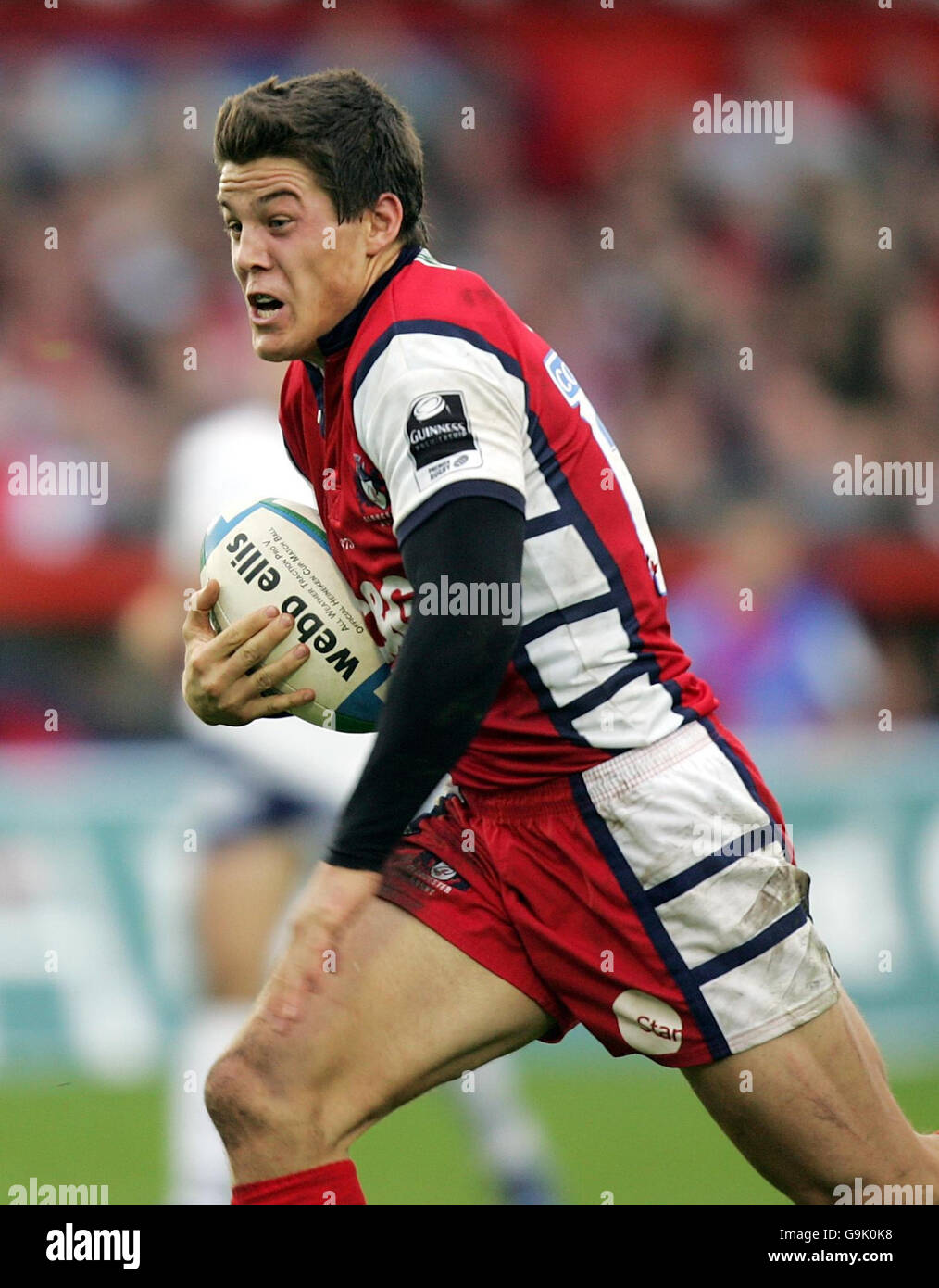 Anthony Allen of Gloucester during the Heineken Cup, pool two match at ...