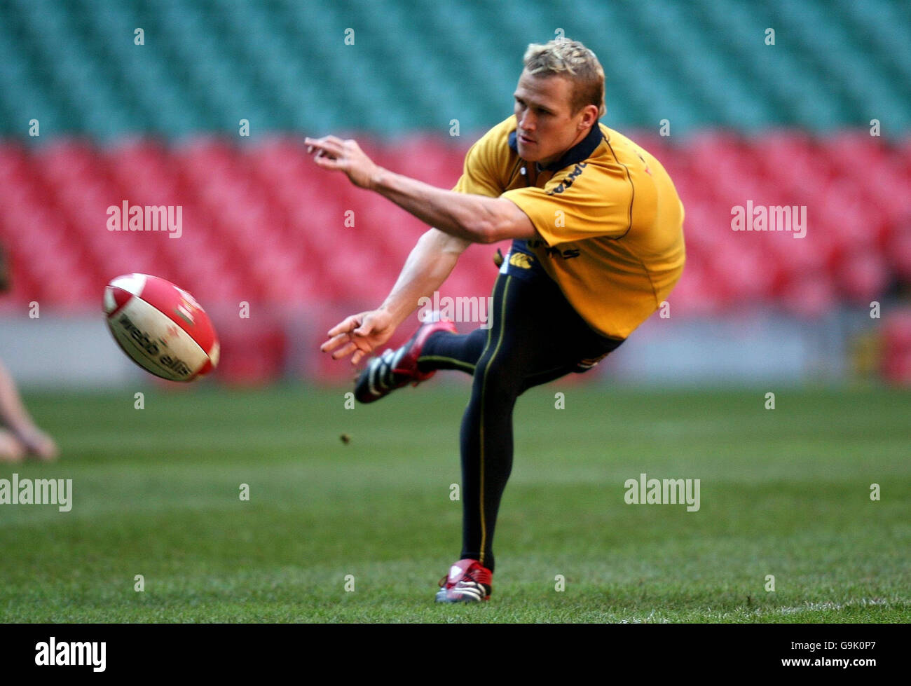 Rugby Union - Australia training session - Millennium Stadium ...