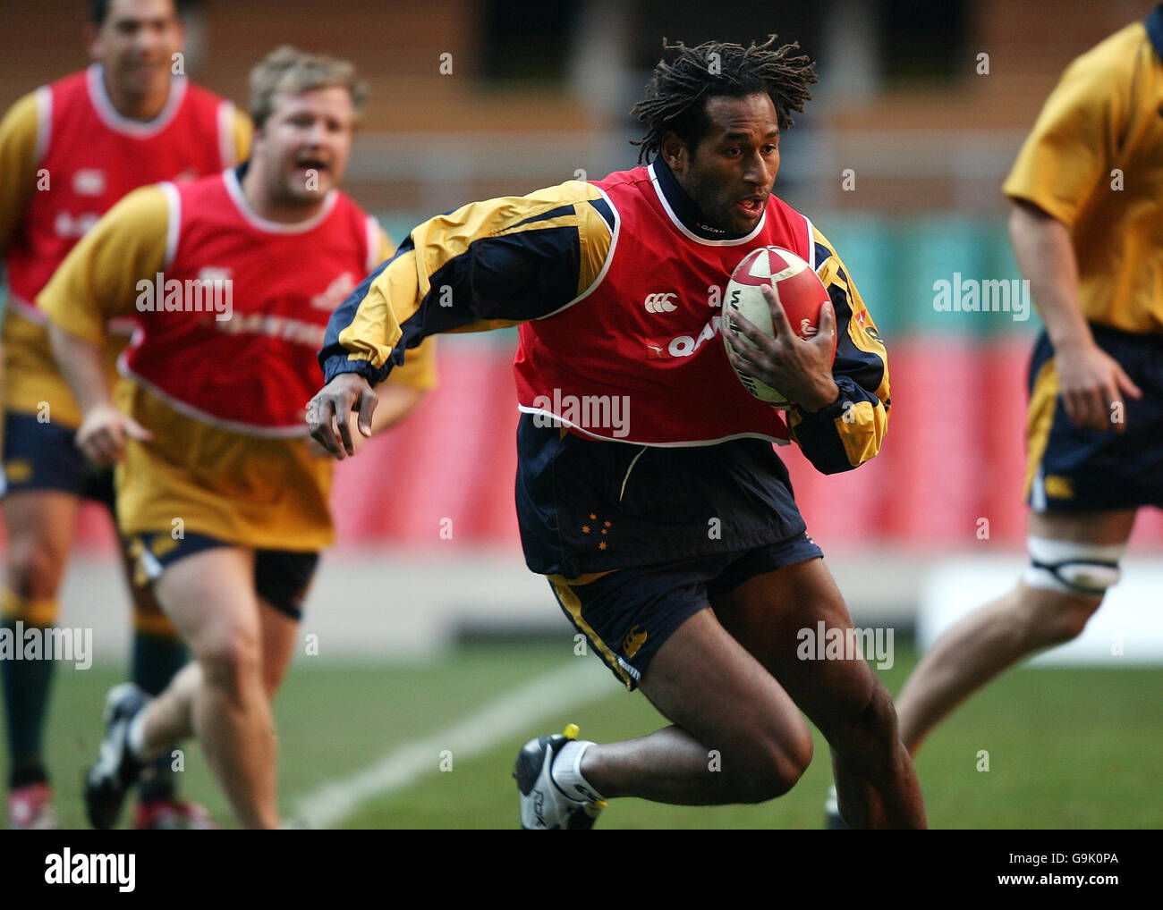 Rugby Union - Australia training session - Millennium Stadium ...