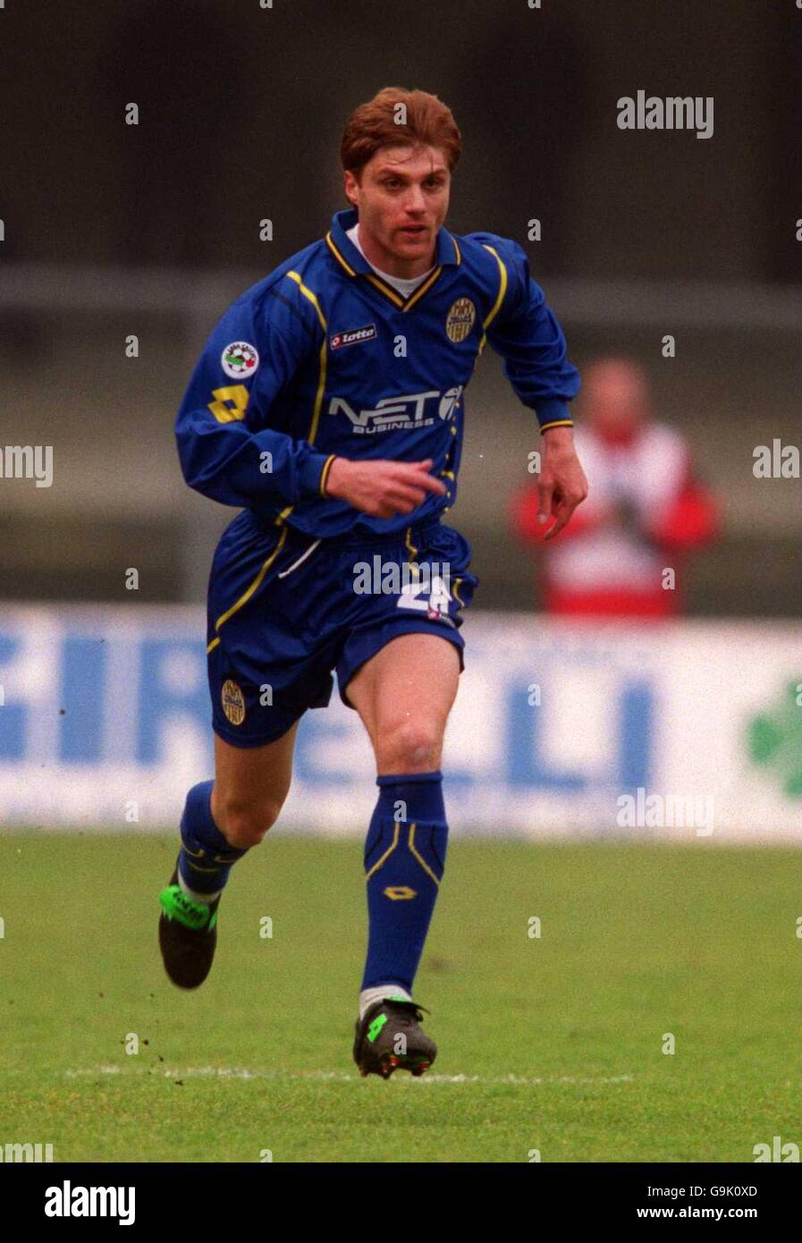 Italian Soccer - Serie A - Verona v Atalanta. Luigi Apolloni, Verona ...