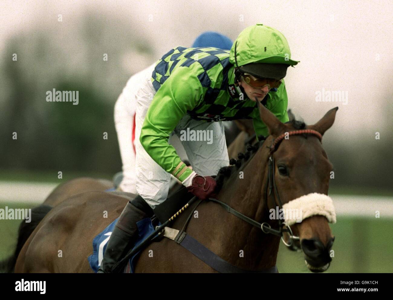 Horse Racing - Huntingdon Races Stock Photo - Alamy