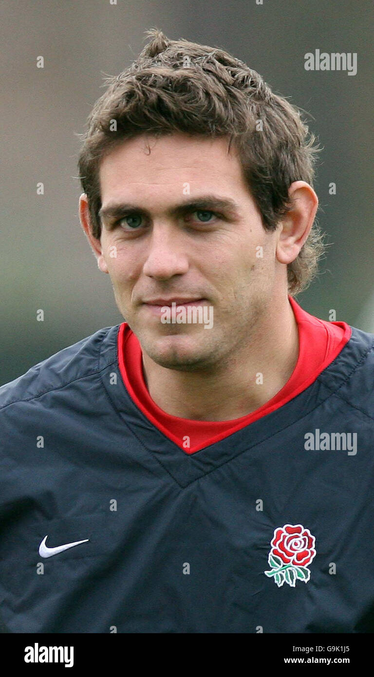 England's Ben Johnston during a training session at the National Sports ...