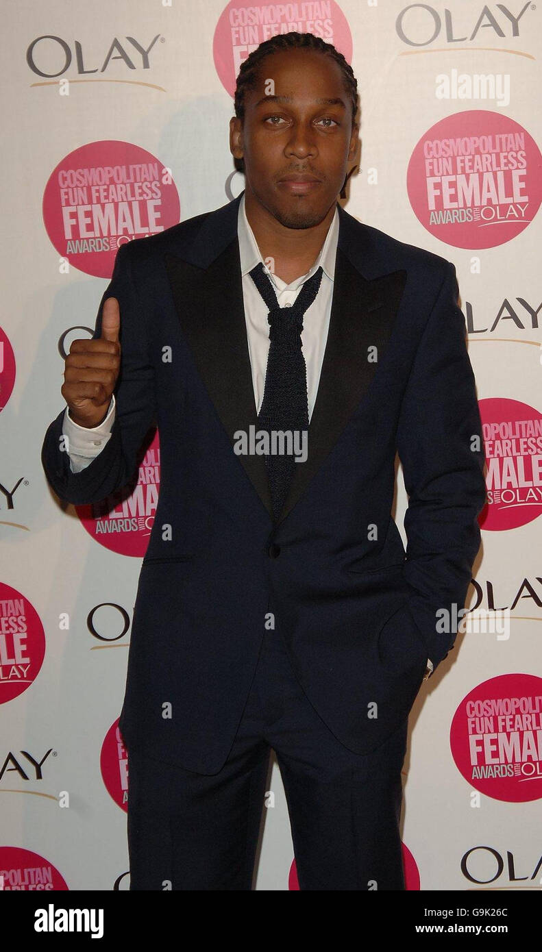 Lemar arrives for the Cosmopolitan Fun Fearless Female Awards with Olay ...