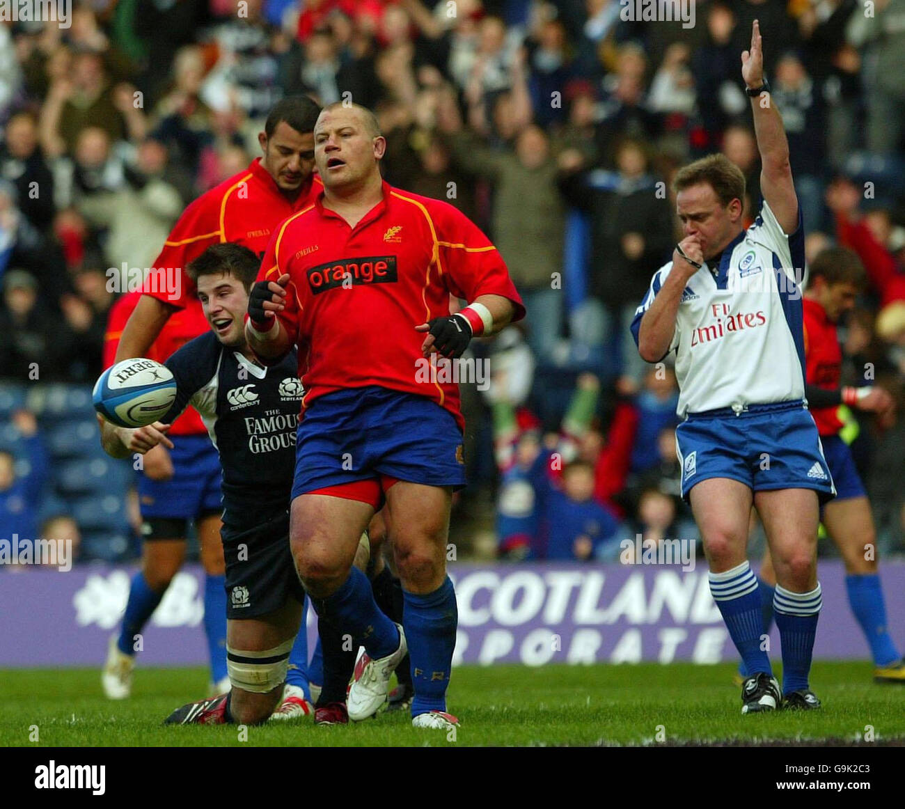 Rugby Union - International - Scotland v Romania - Murrayfield Stadium ...