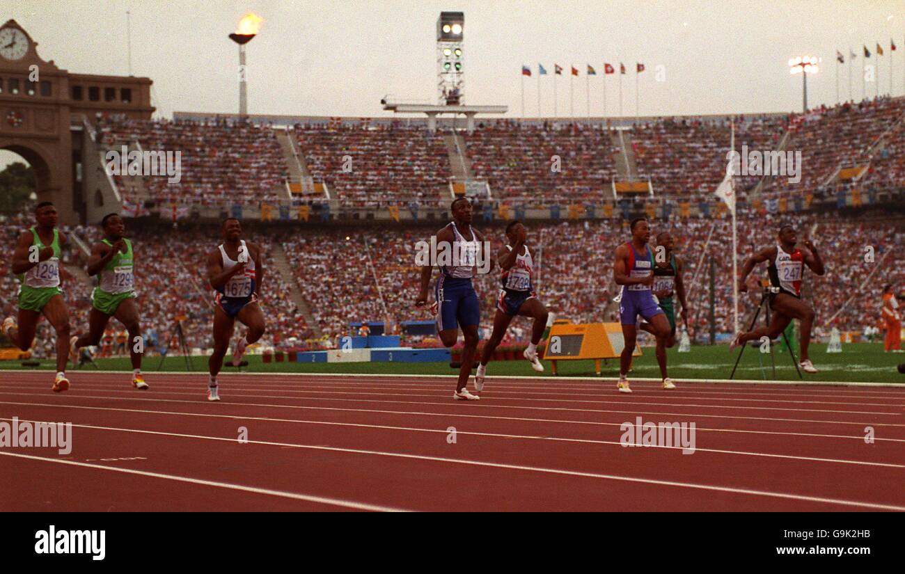 Barcelona olympics linford hi-res stock photography and images - Alamy