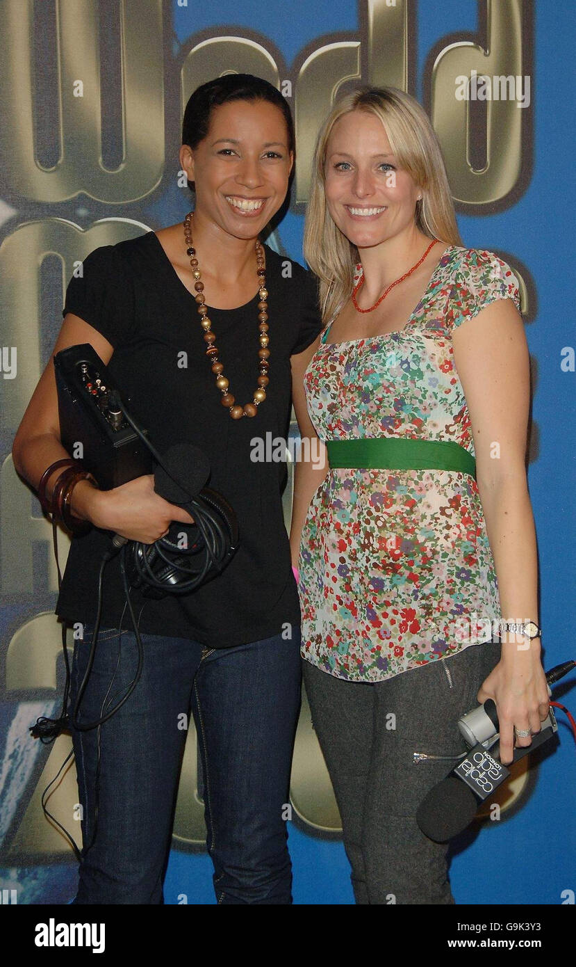 Margarita taylor left sam mann backstage hi-res stock photography and ...