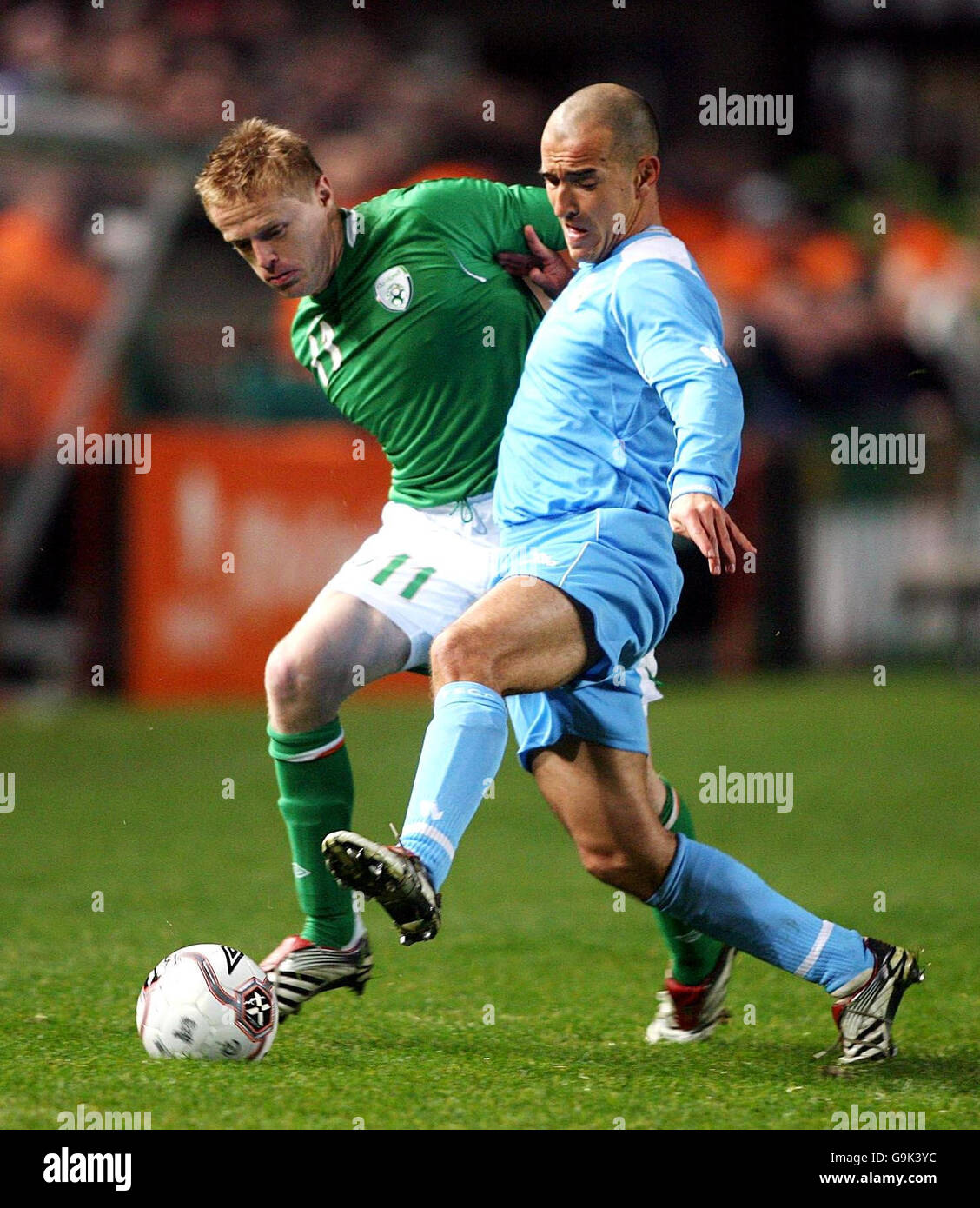 Soccer - Euro 2008 qualifying - Republic of Ireland v San Marino ...