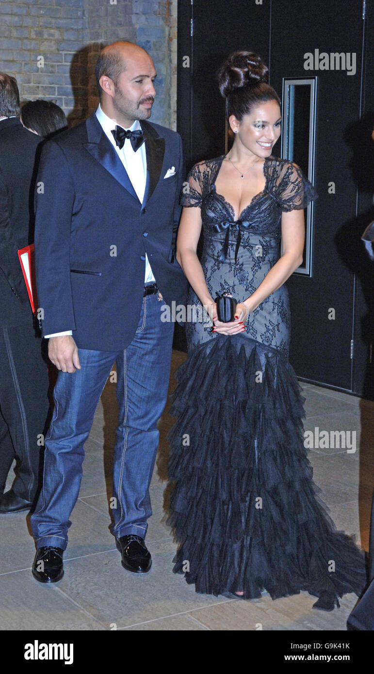 Billy Zane (left) and Kelly Brook at the Gala evening to celebrate the ...