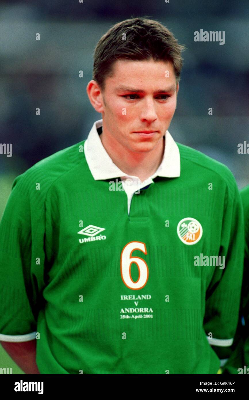 Soccer world cup qualifier group two ireland v holland hi-res stock ...