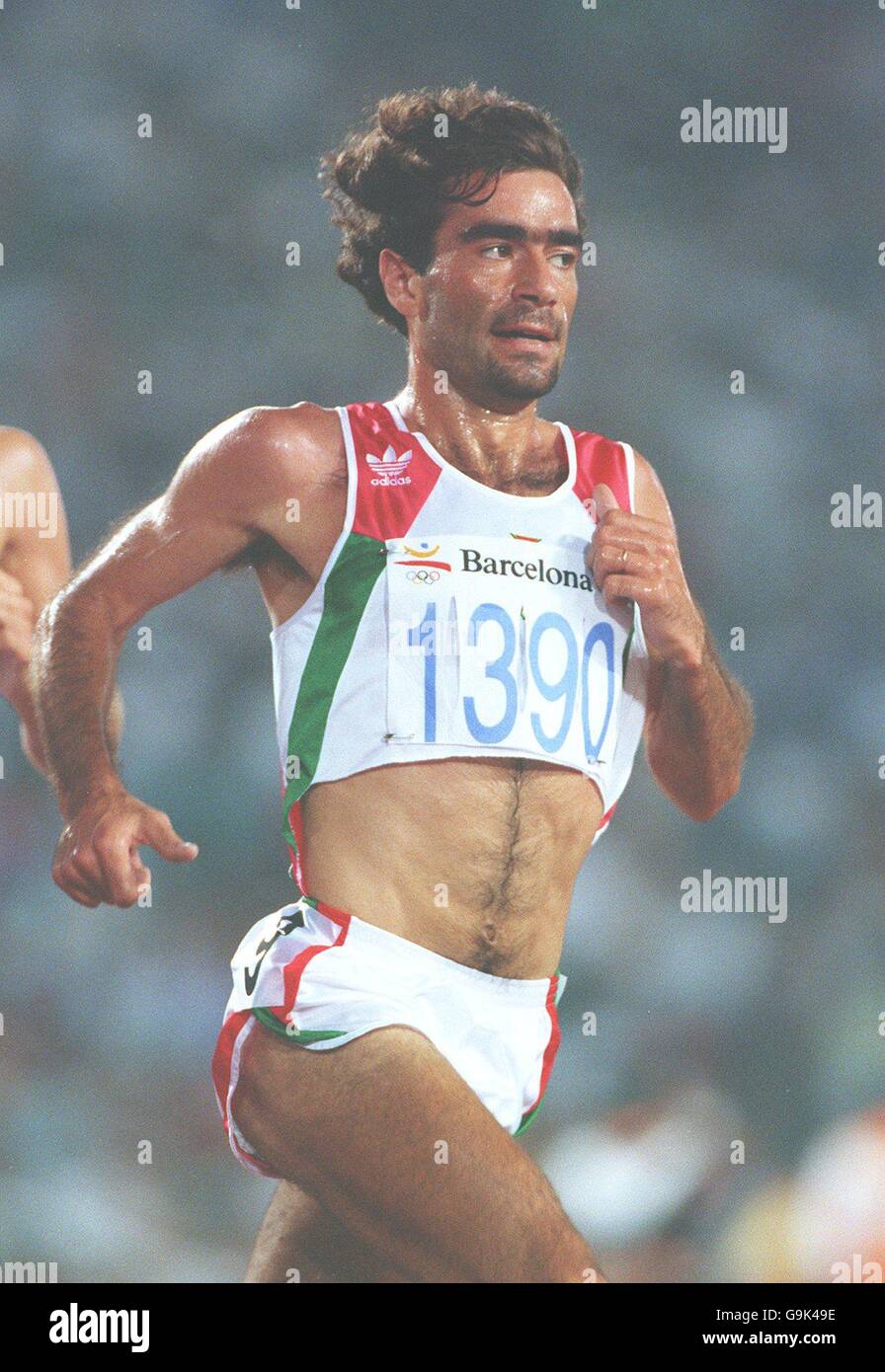 BARCELONA OLYMPICS ATHLETICS. DOMINGOS CASTRO, PORTUGAL Stock Photo - Alamy