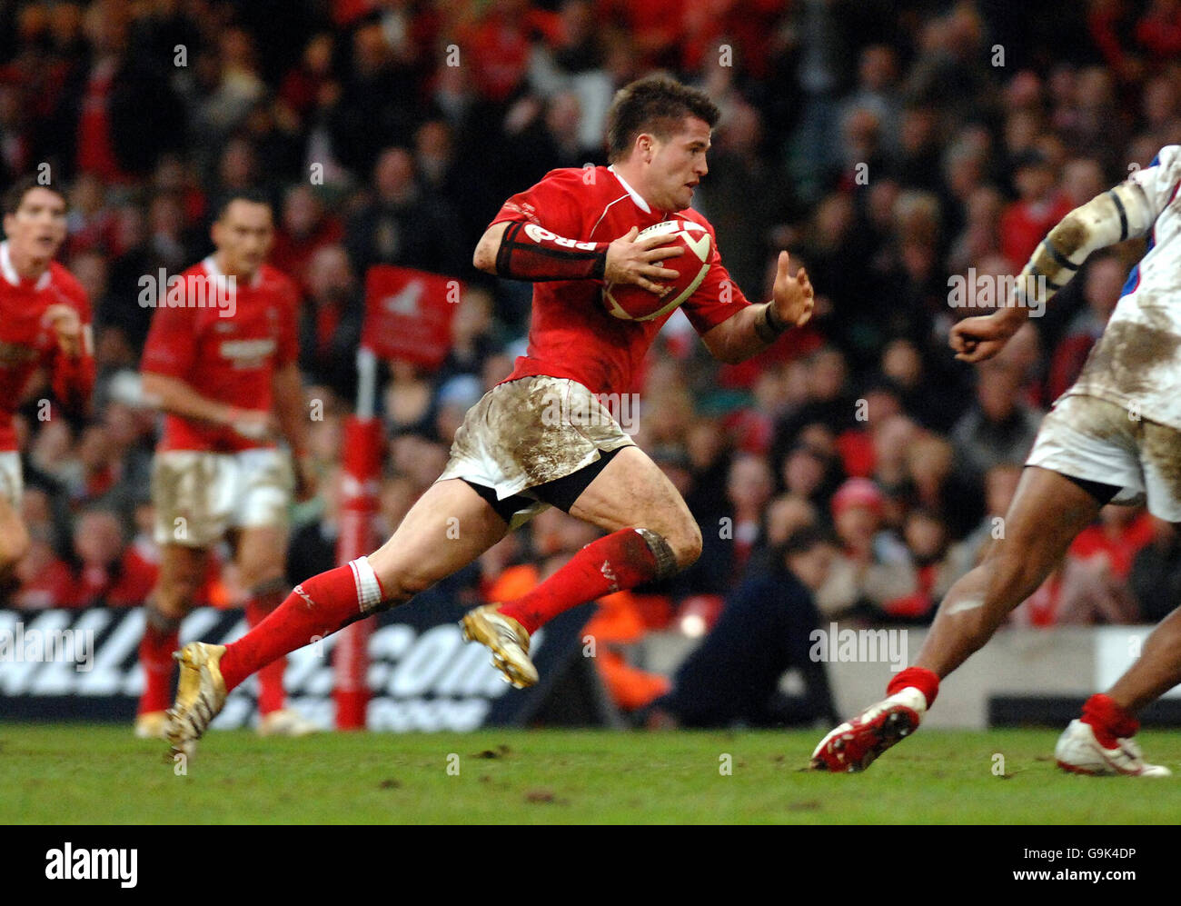 Wales' Keri Sweeney during the International match at the Millennium ...