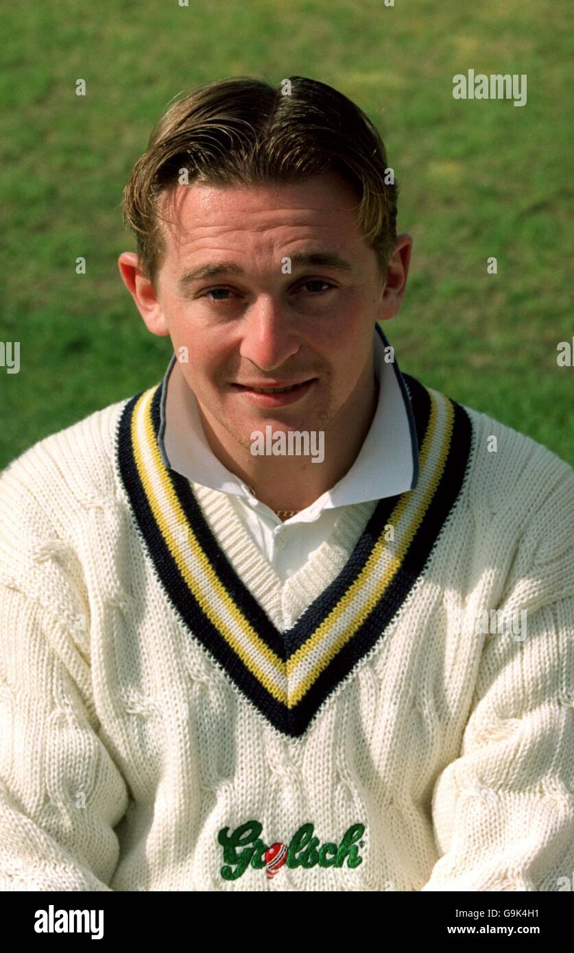 Cricket - Hampshire CCC Photocall. Derek Kenway, Hampshire CCC Stock ...