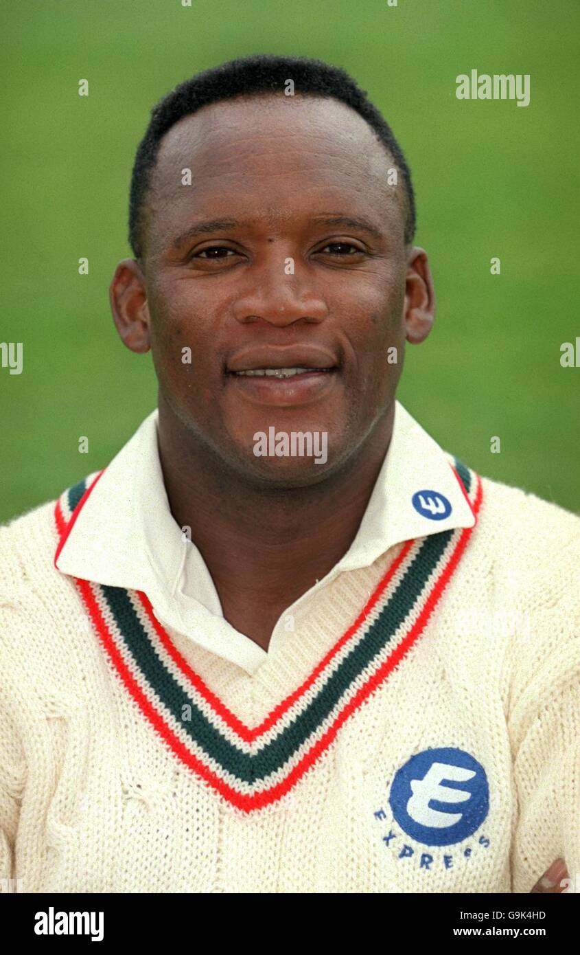 Cricket - Leicestershire CCC Photocall. Devon Malcolm, Leicestershire ...