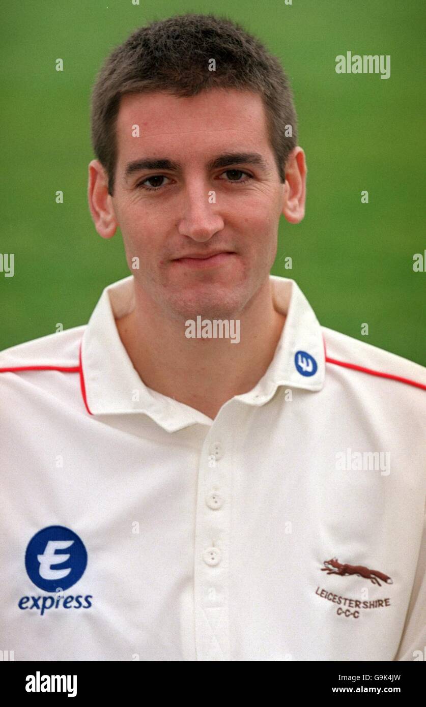 Cricket - Leicestershire CCC Photocall. Paul Griffiths, Leicestershire ...