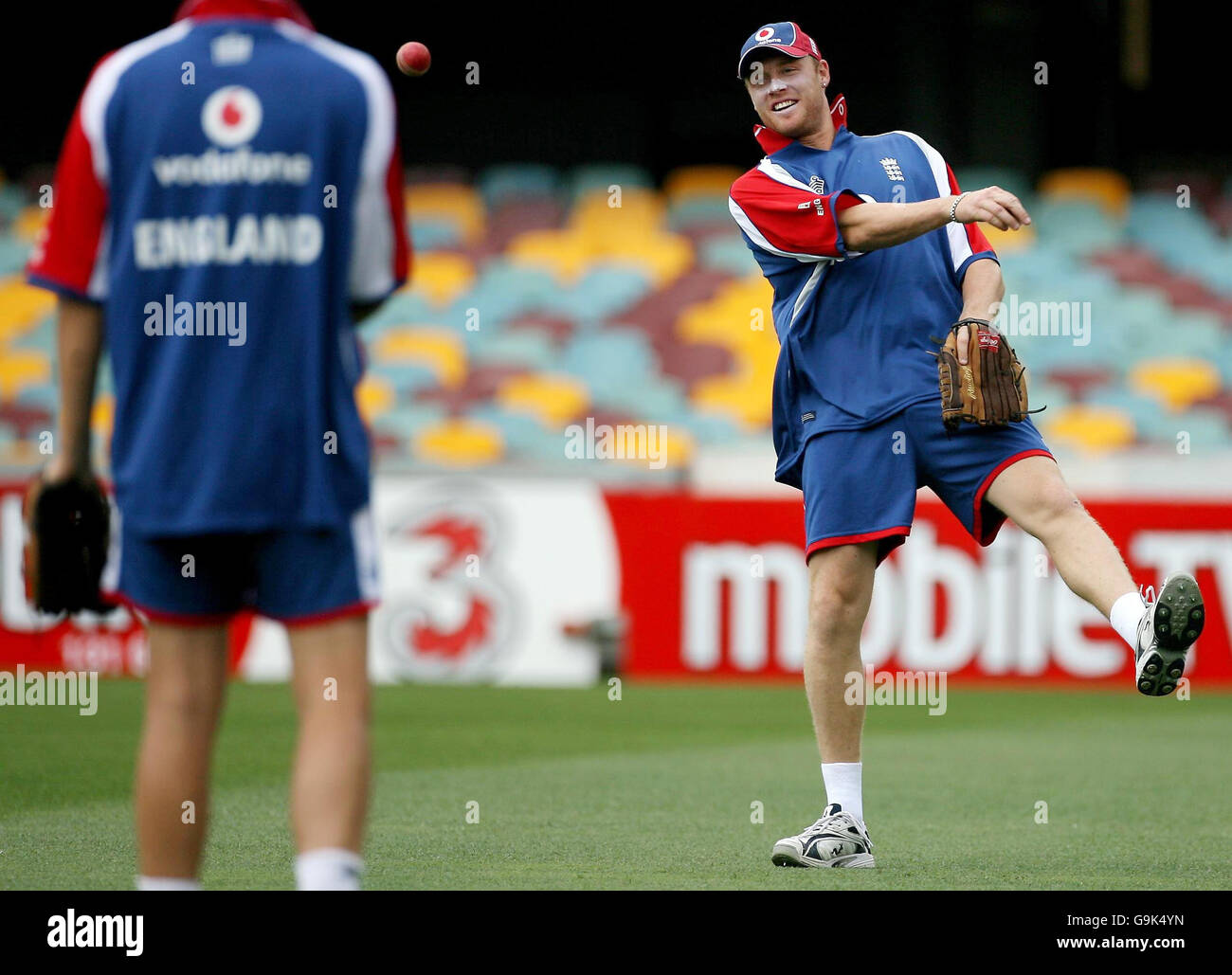 Andrew flintoff nets session hi-res stock photography and images - Alamy