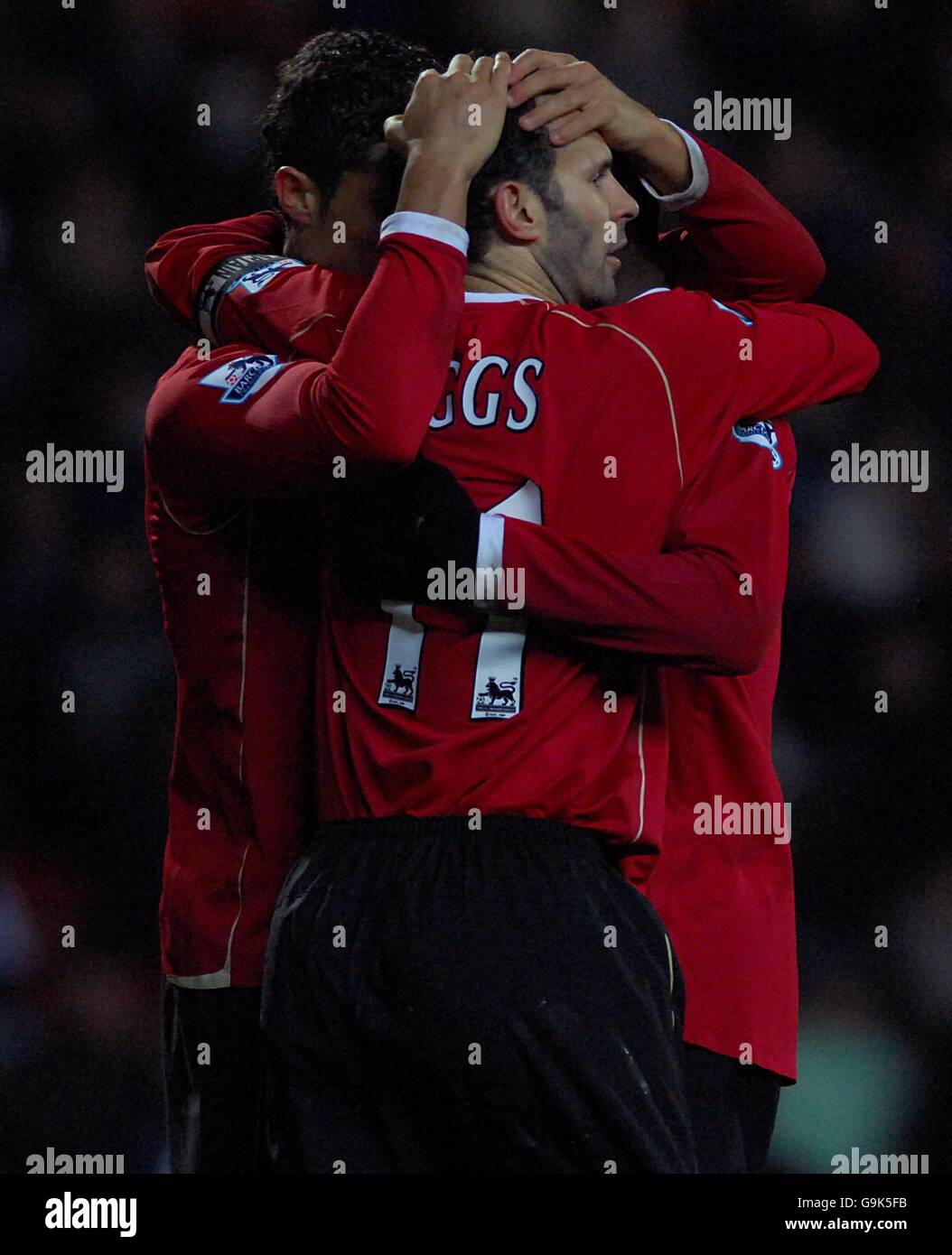 Manchester United's Cristiano Ronaldo celebrates with goal scorer Louis ...