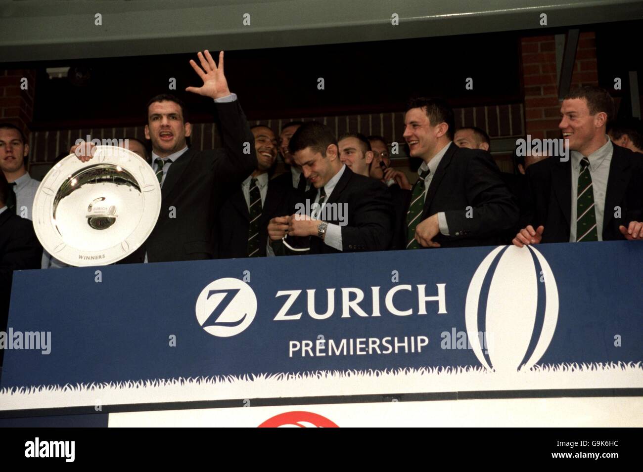 The zurich premiership trophy and shield hi-res stock photography and ...