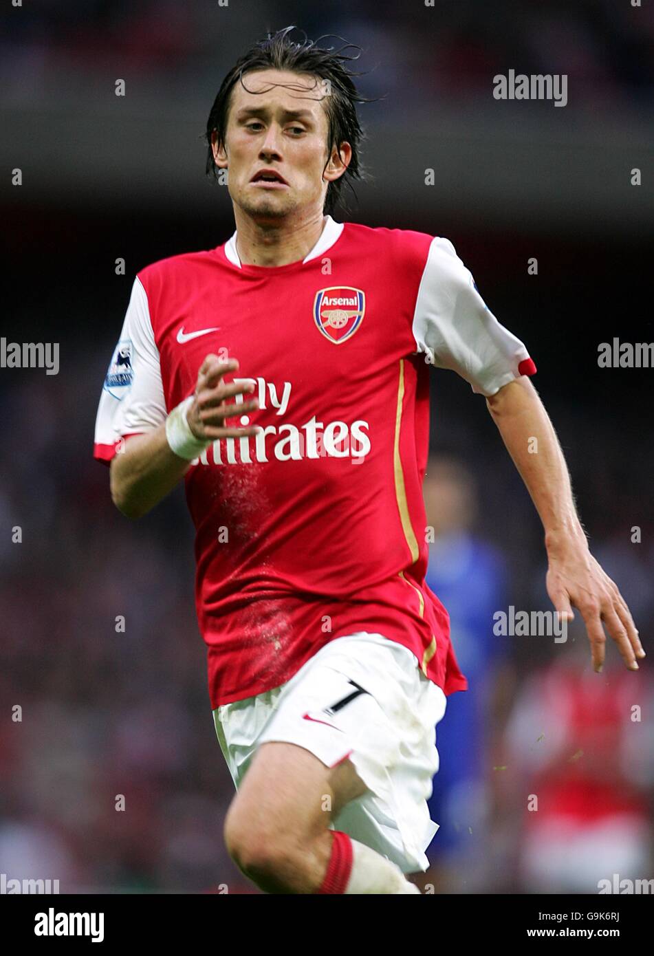 Emirates stadium tomas rosicky hi-res stock photography and images - Alamy