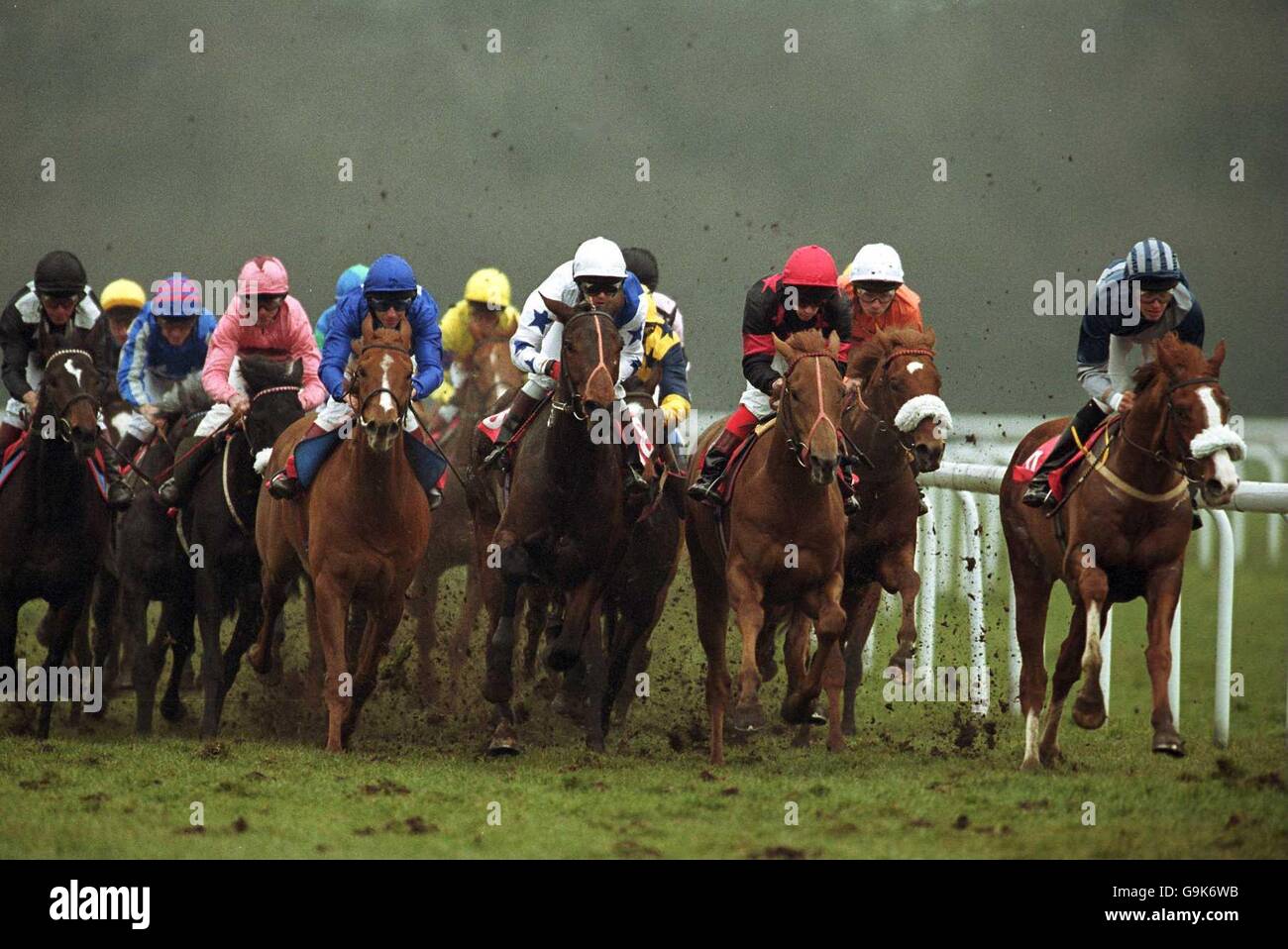 Horse Racing - Doncaster Races Stock Photo - Alamy