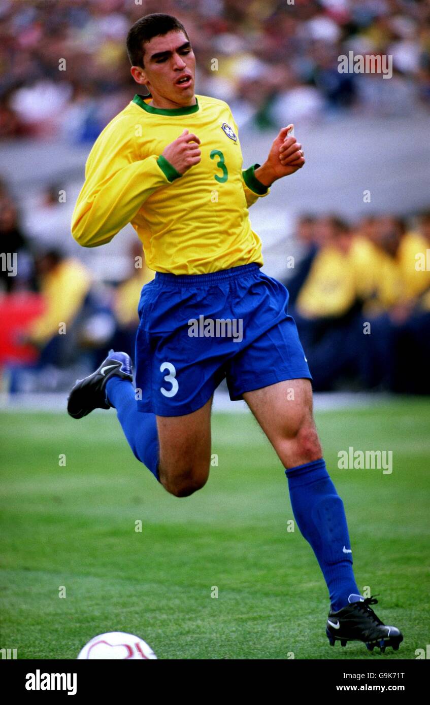 Soccer - Friendly - USA v Brazil. Lucio, Brazil Stock Photo - Alamy