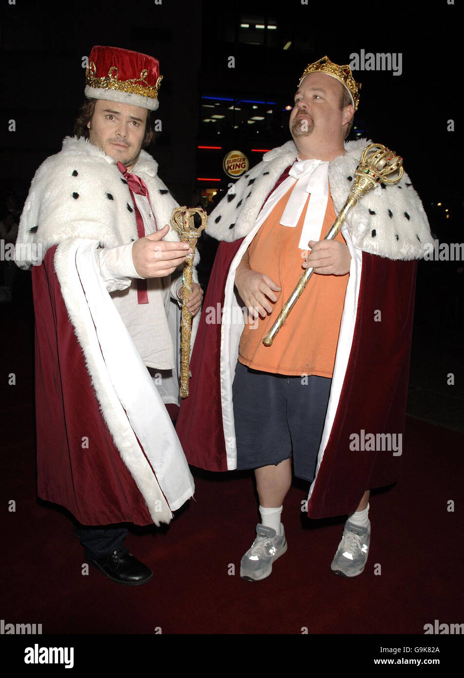 Tenacious D World Premiere - London Stock Photo - Alamy
