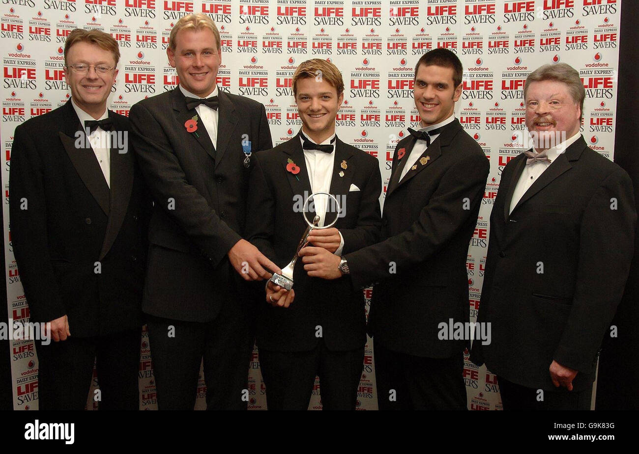 Vodafone Life Savers Awards 2006 - London Stock Photo - Alamy