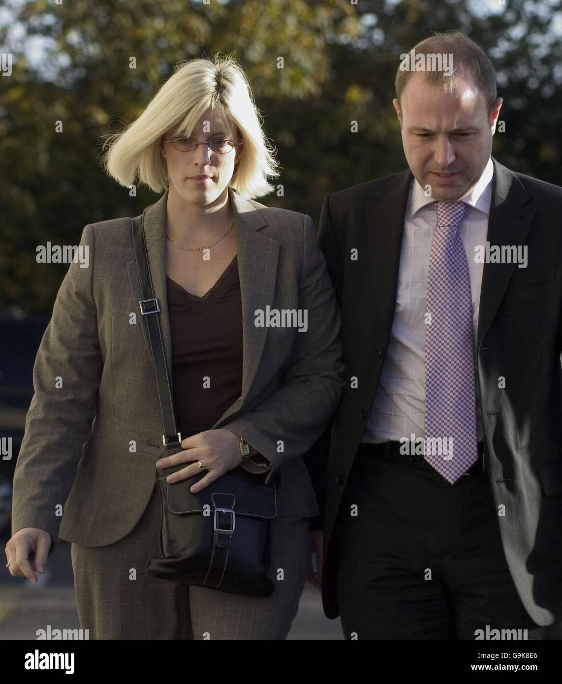 Sharon and jason hollick arrive at cambridge coroners court hi-res ...