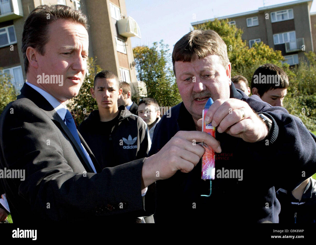 David Cameron in Cardiff Stock Photo - Alamy