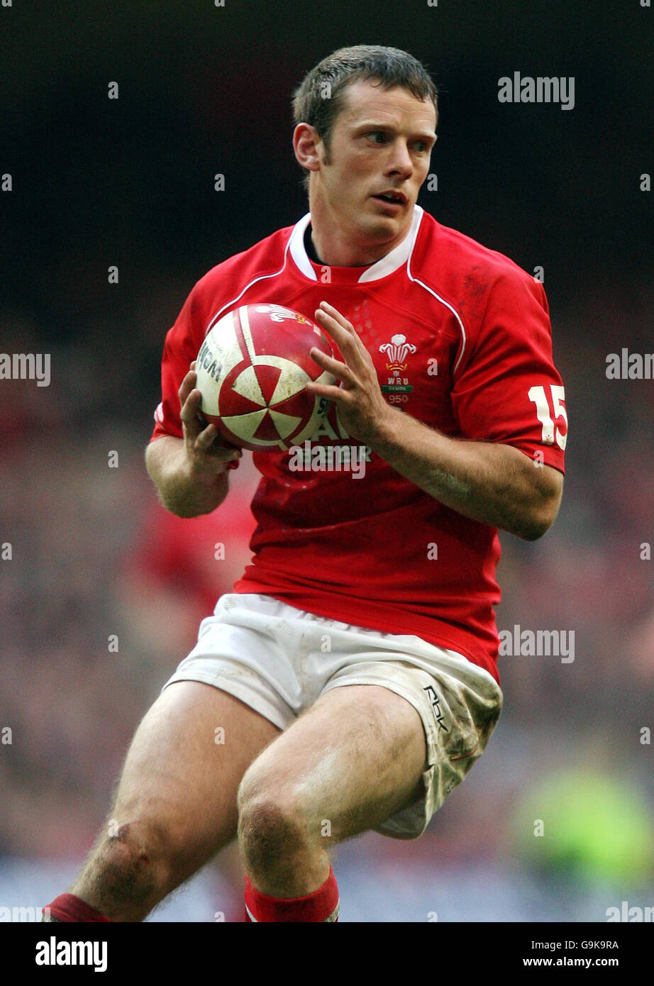 Wales Kevin Morgan during the International match at Millennium Stadium ...