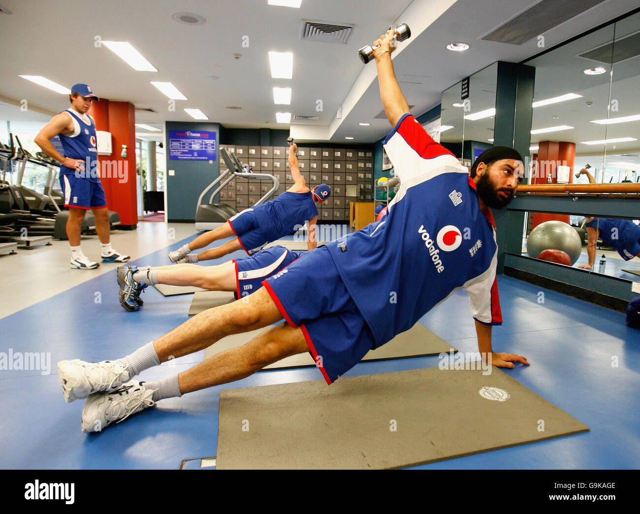 Cricket - Gym Session - Sydney Stock Photo - Alamy