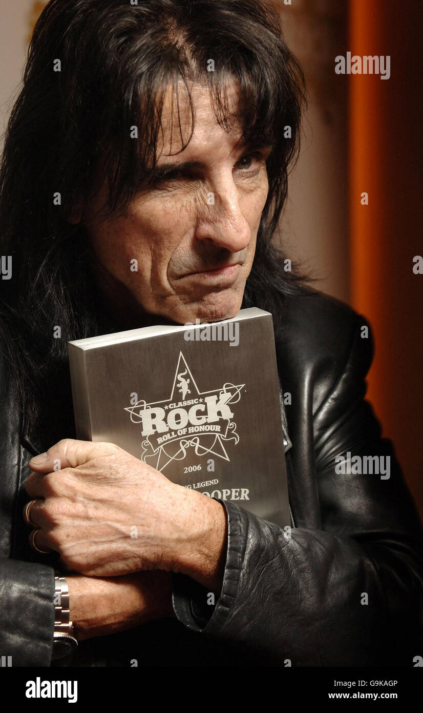 Showbiz Classic Rock awards Stock Photo - Alamy