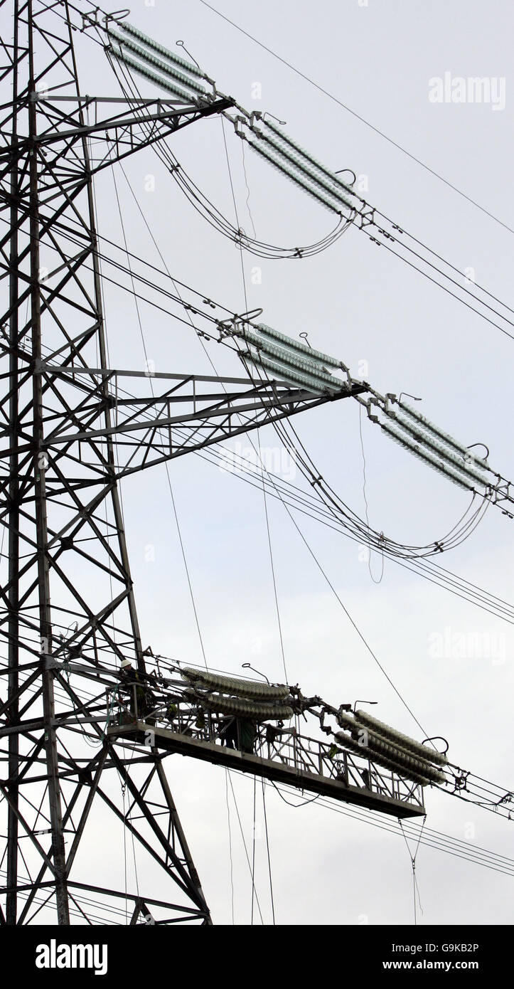 Linesman Erectors carry out the refurbishment of the Denny to ...