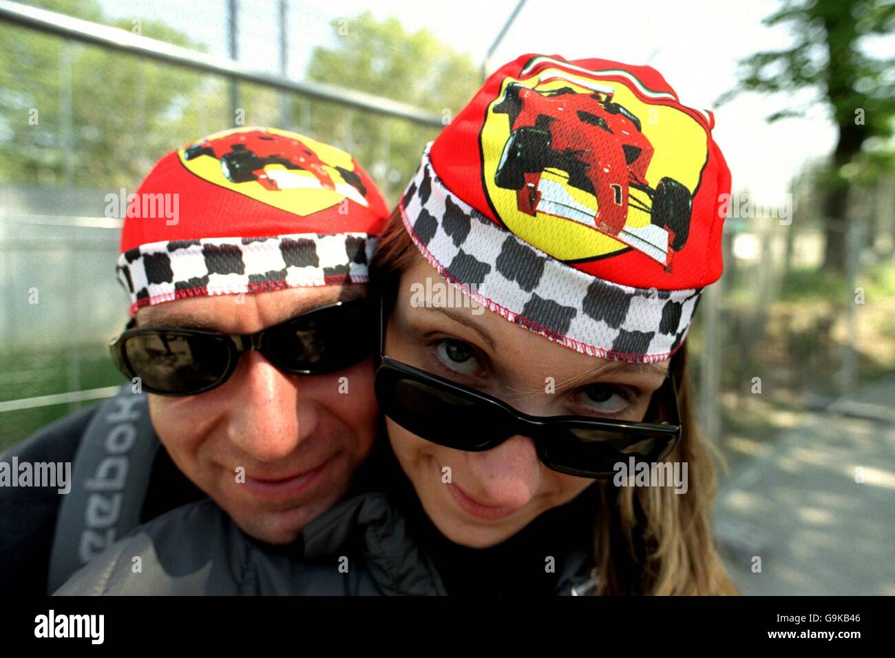 Formula One Motor Racing - San Marino Grand Prix - Race. Ferrari fans ...