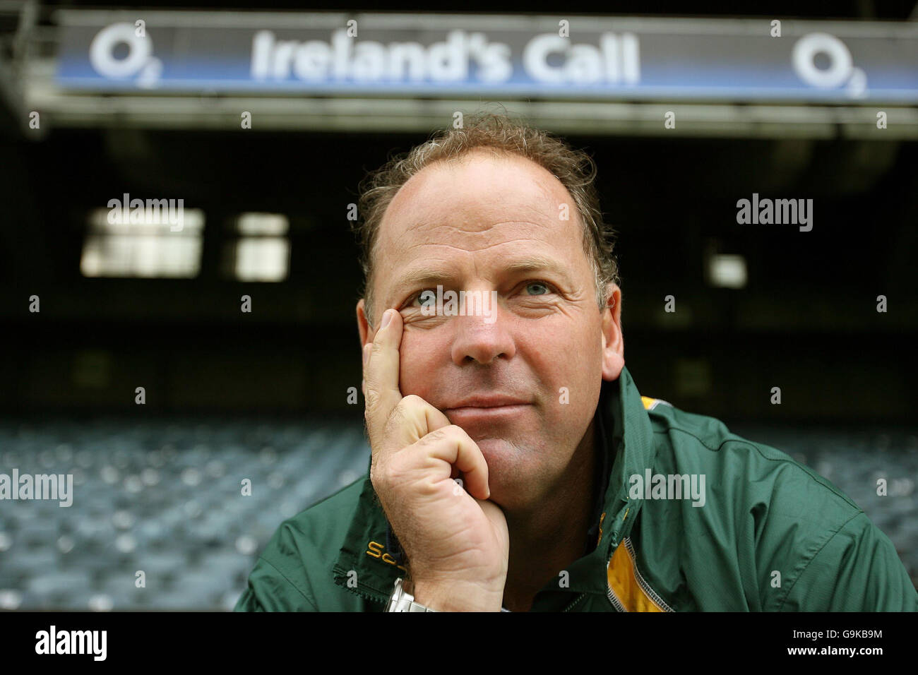 South Africa's coach Jake White during a training session at Lansdowne ...