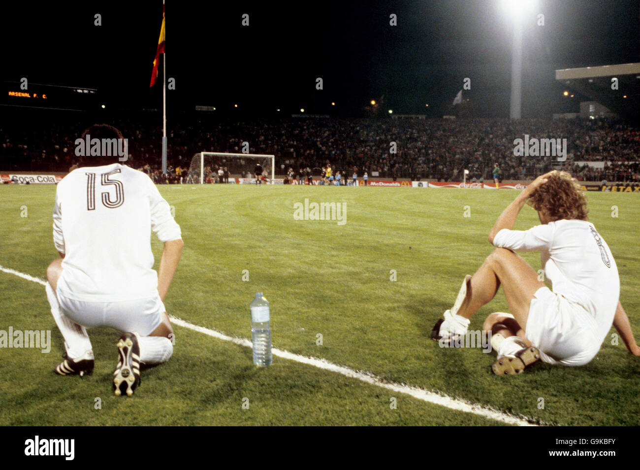 Soccer european cup winners cup final arsenal valencia heysel stadium ...