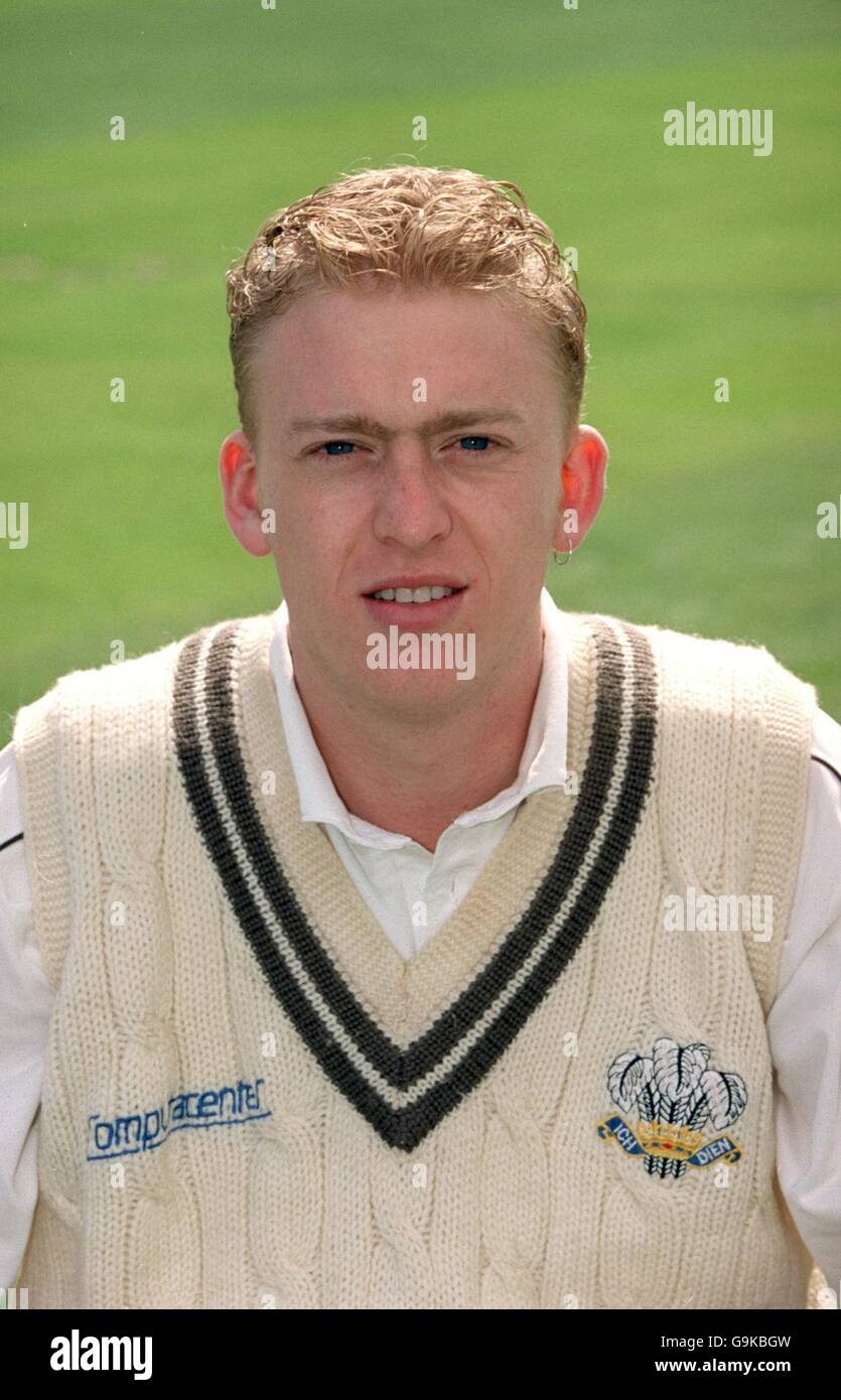 Cricket - Surrey CCC Photocall. Ian Bishop, Surrey CCC Stock Photo - Alamy