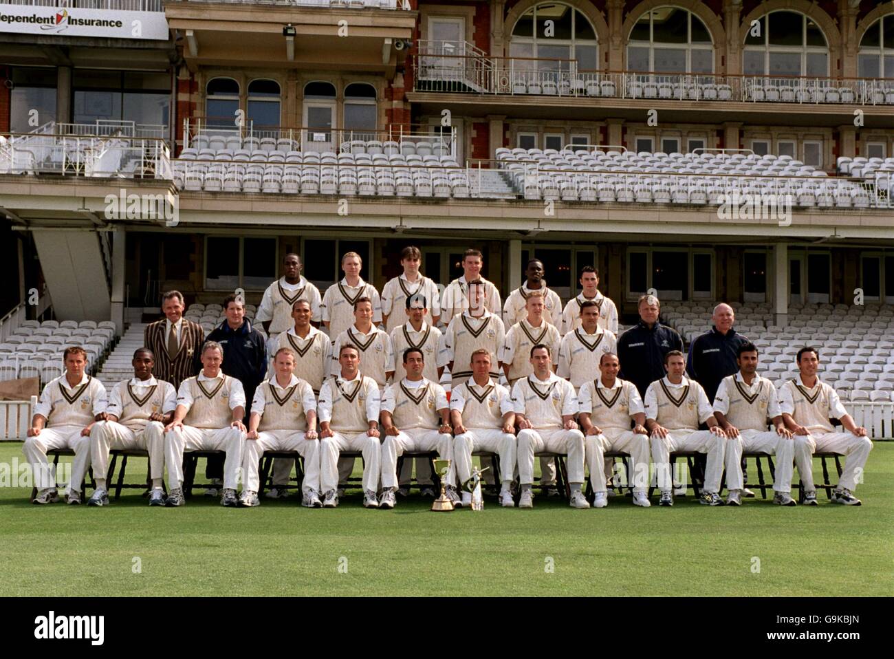Cricket, Surrey CCC Photocall. Surrey CCC team group Stock Photo - Alamy
