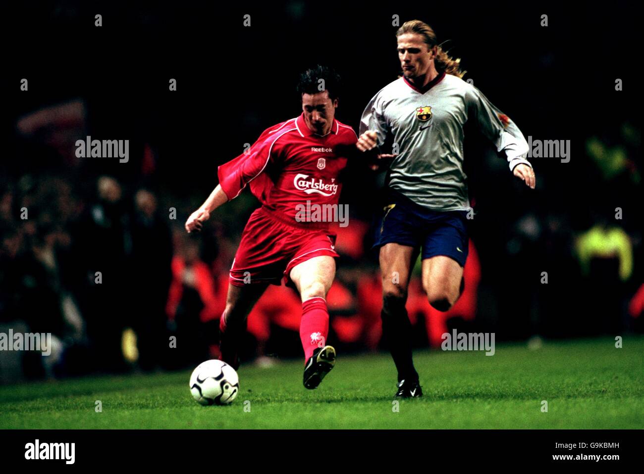 Liverpool v barcelona uefa cup hi-res stock photography and images - Alamy