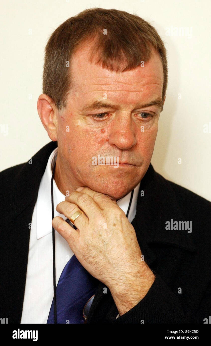 Michael Hamilton during a press viewing of the latest programme in the ...