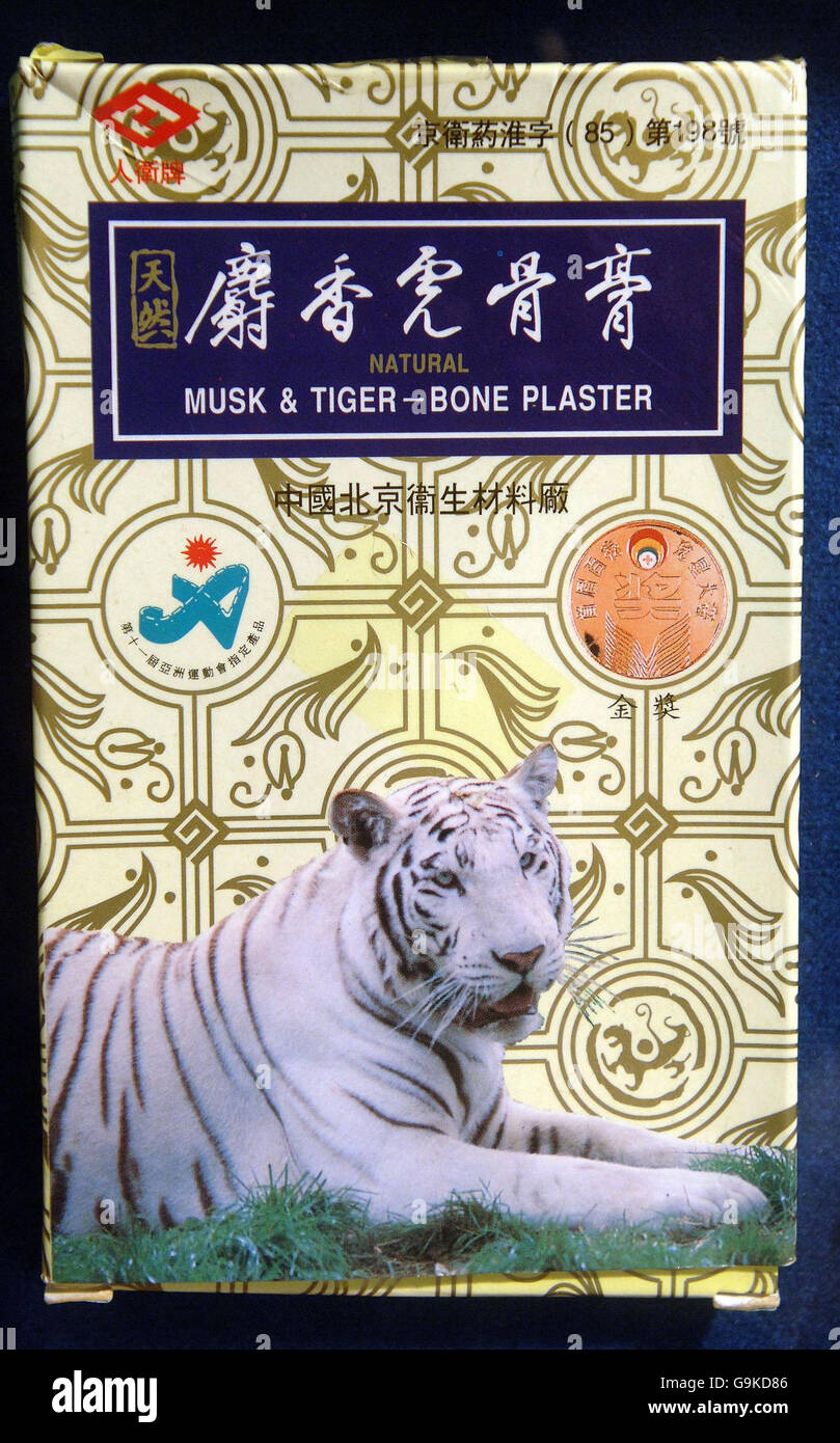 A product which was produced when poachers killed Siberian snow Tigers ...
